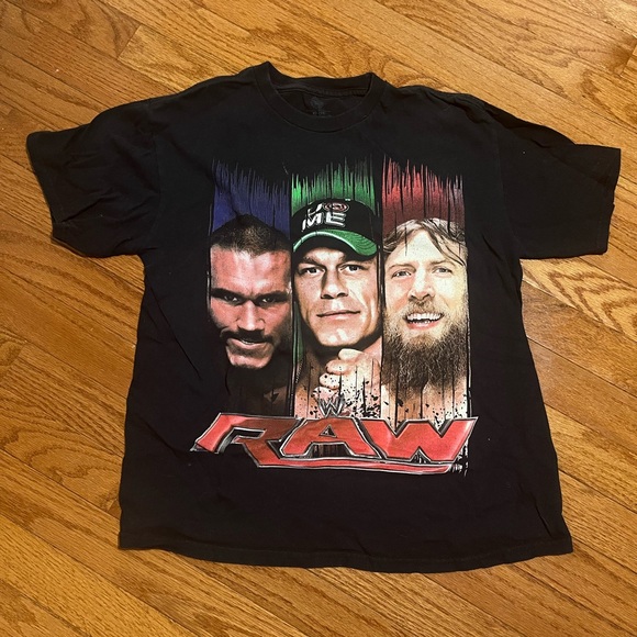 WWE | Tops | Wwe Raw Tshirt | Poshmark